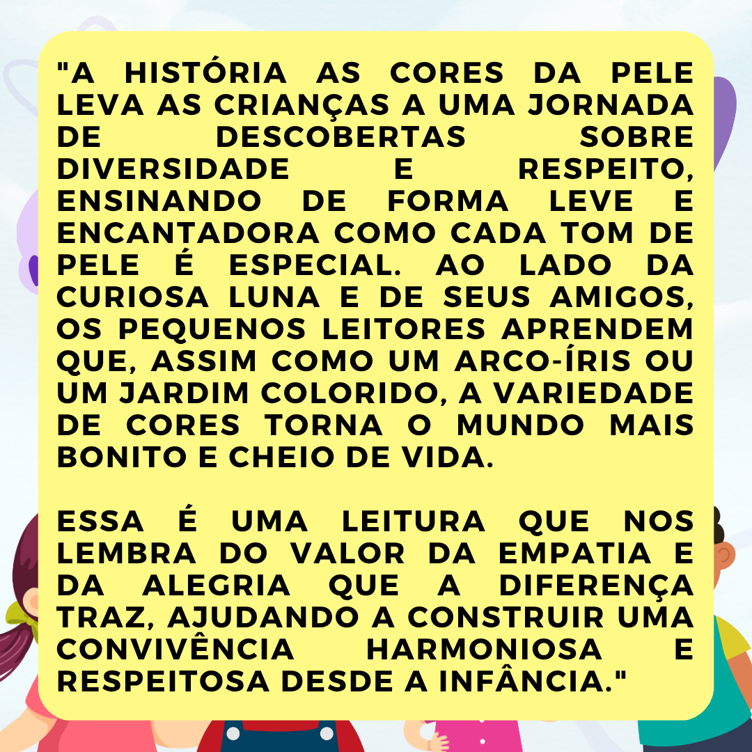 AS CORES DA PELE – Abc Alfabeto 123