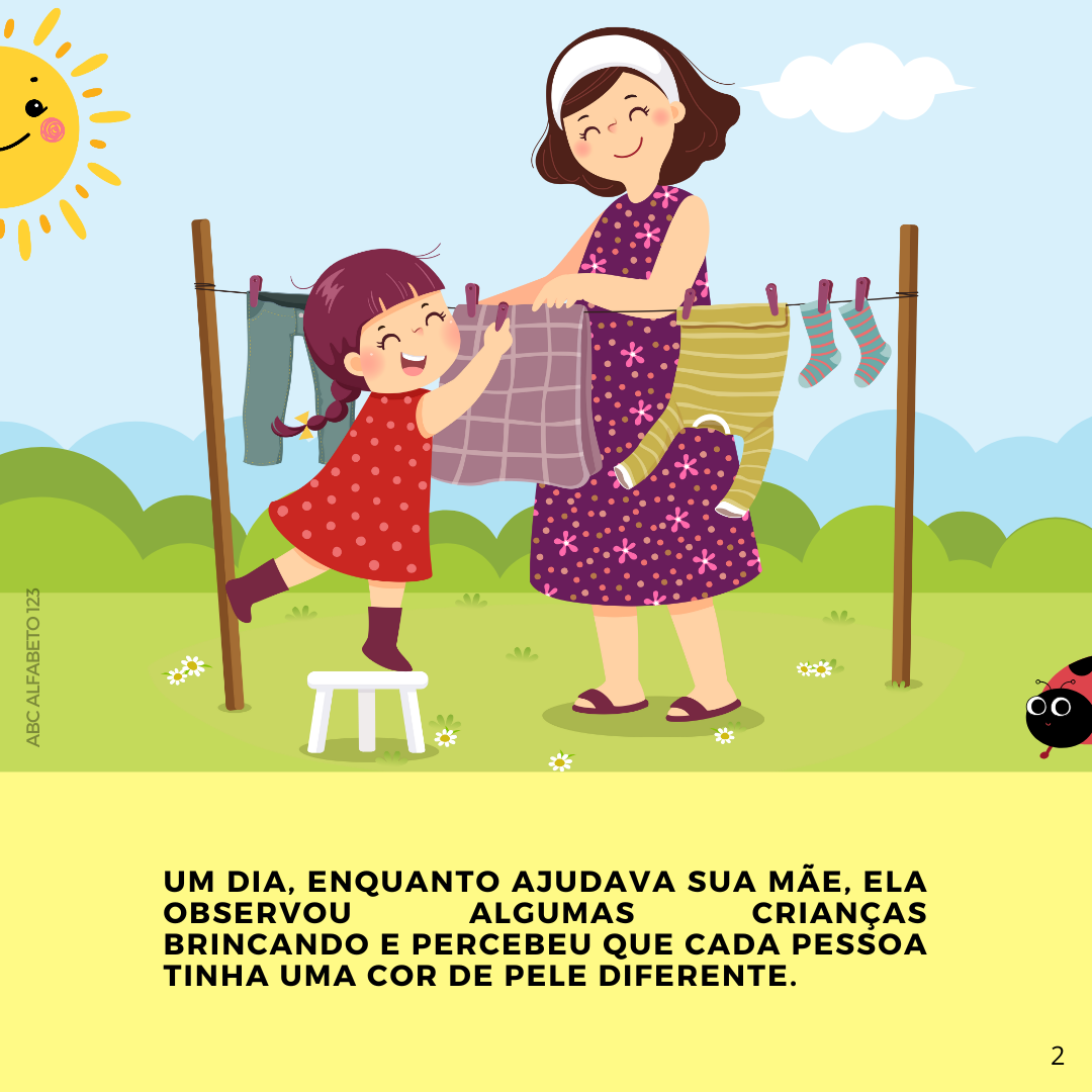 AS CORES DA PELE – Abc Alfabeto 123